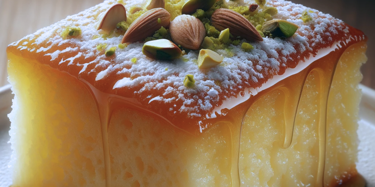 Revani Recipe - Homemade Cake